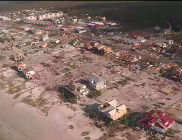 Hurricane Michael destroys Mexico Beach, Florida - NBC26 WGBA-TV Green ...